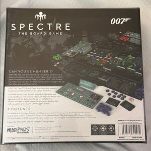Games | Spectre The Board Game 6 Years Of Bond New Sealed Discontinued ...